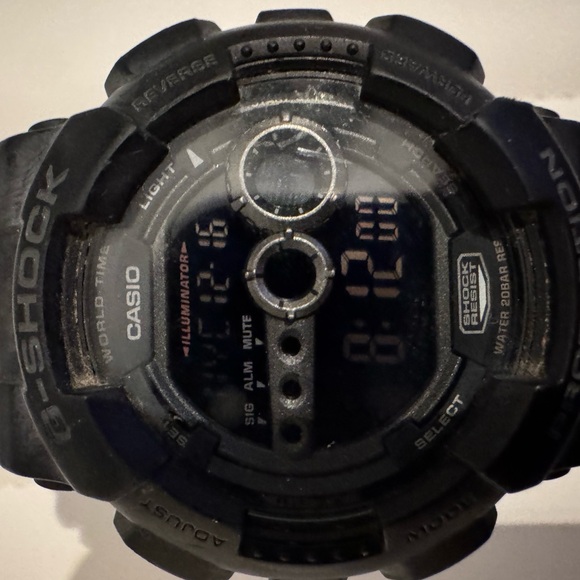 Casio | Accessories | Casio Gshock Black Analogdigital Watch | Poshmark